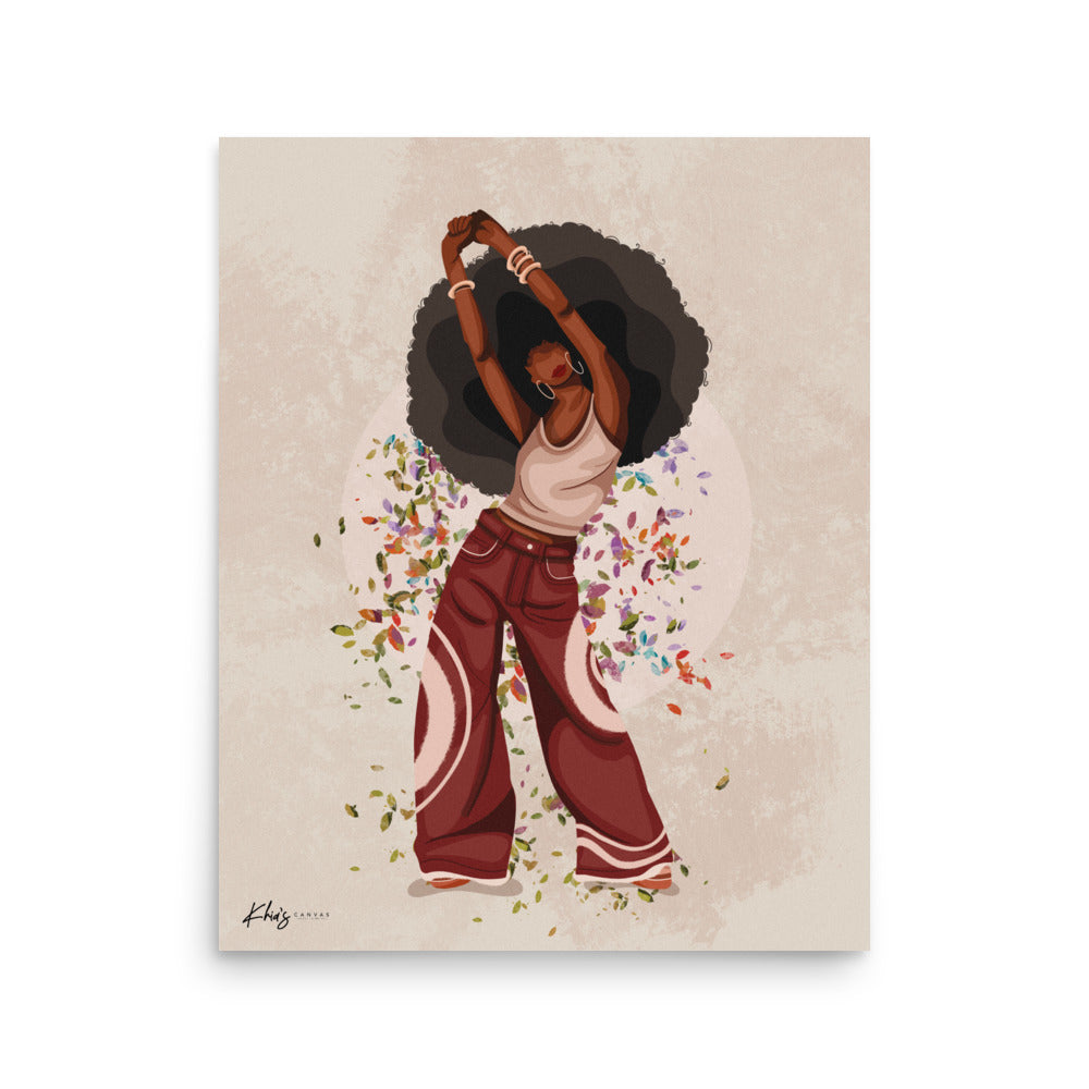 CYCLES IN COLOR PRINT | BLACK ART WALL DECOR – Khia's Canvas