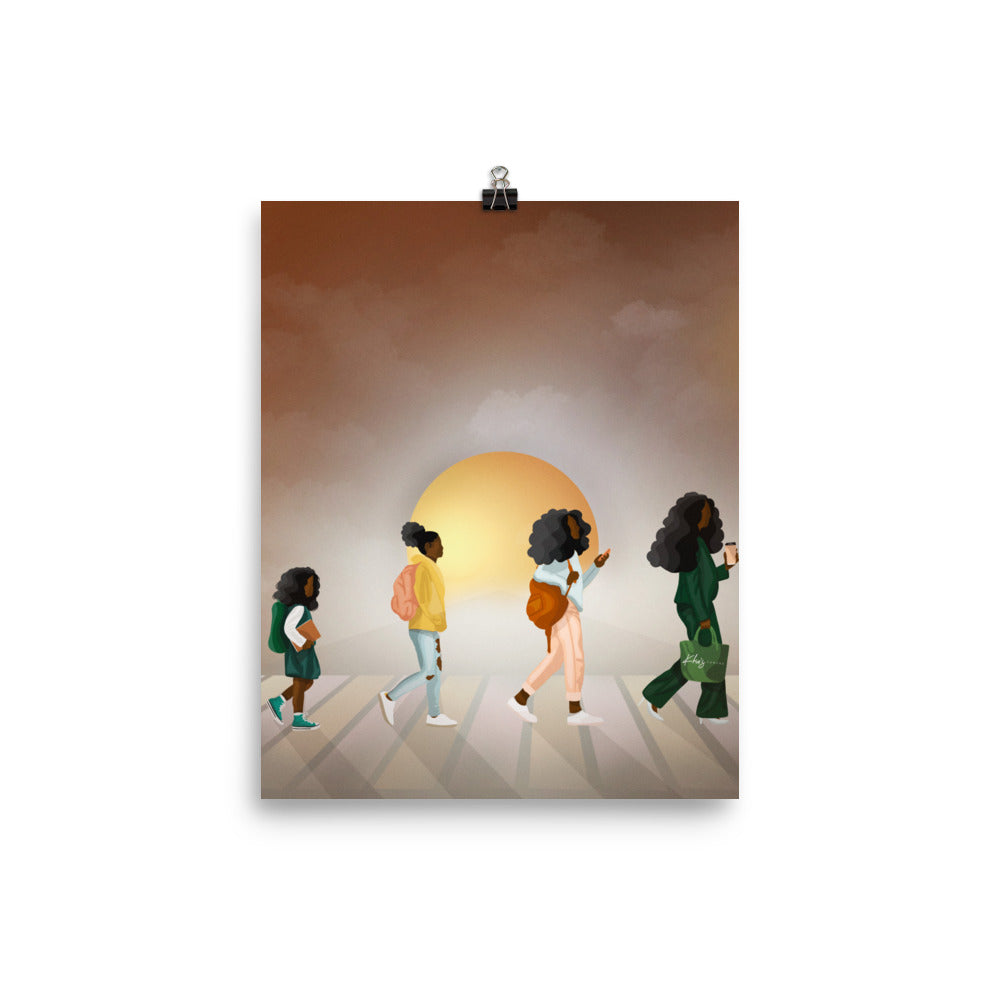 EVOLUTION PRINT – Khia's Canvas